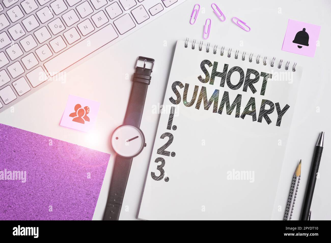 Inspiration showing sign Short Summary. Concept meaning Brief statement ...