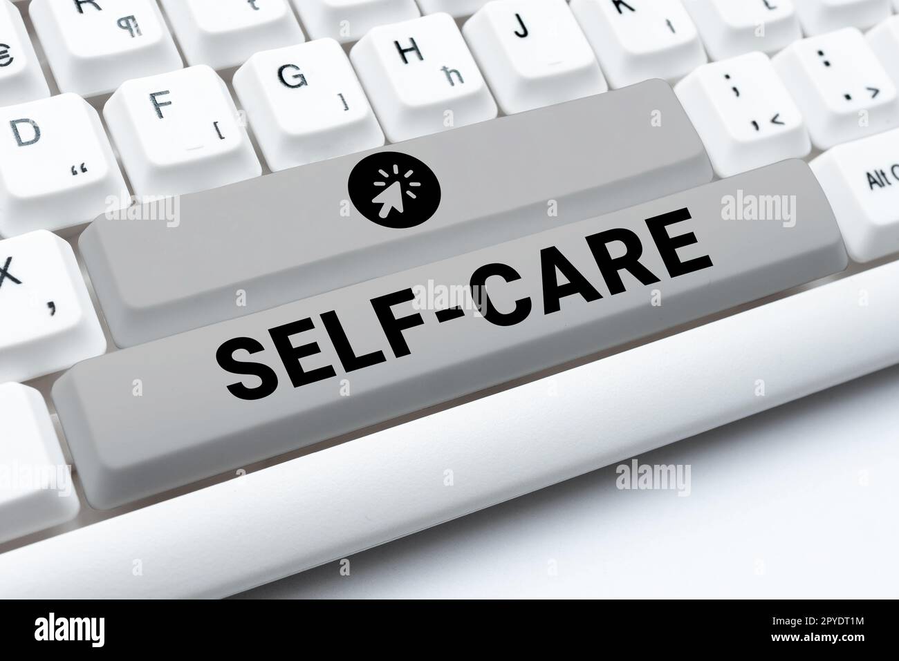 Conceptual display Self Care. Conceptual photo the practice of taking ...
