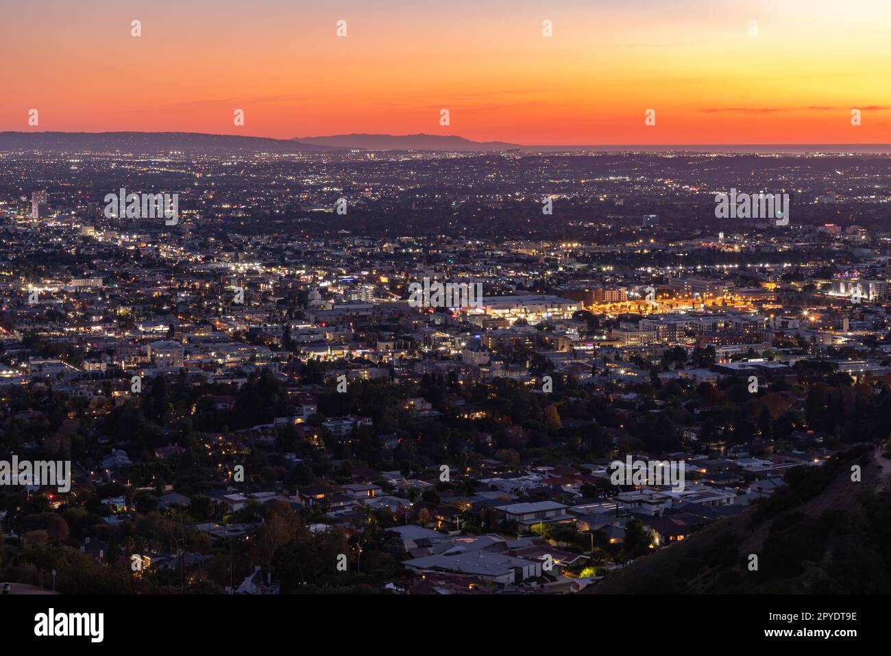 Hollywood sunset hi-res stock photography and images - Alamy