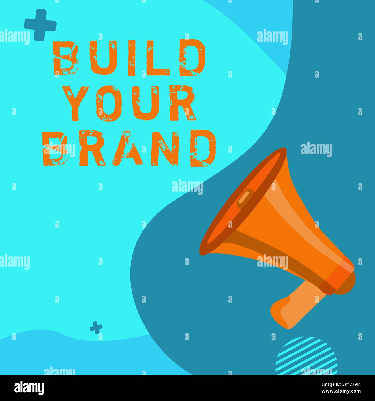 Sign displaying Build Your Brand. Concept meaning Make a commercial ...
