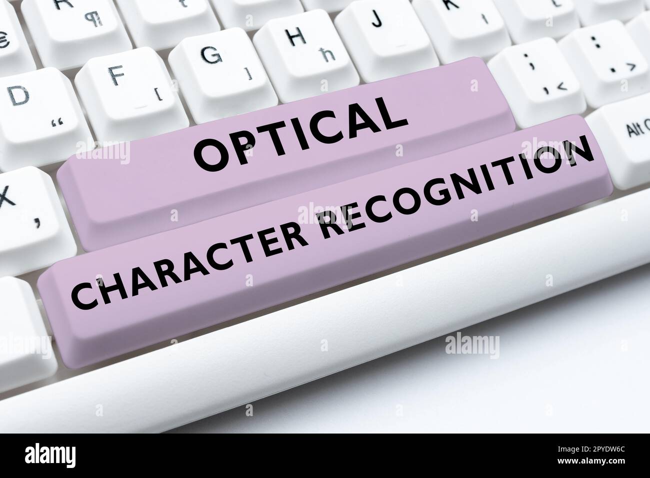 Optical character recognition hi-res stock photography and images - Alamy
