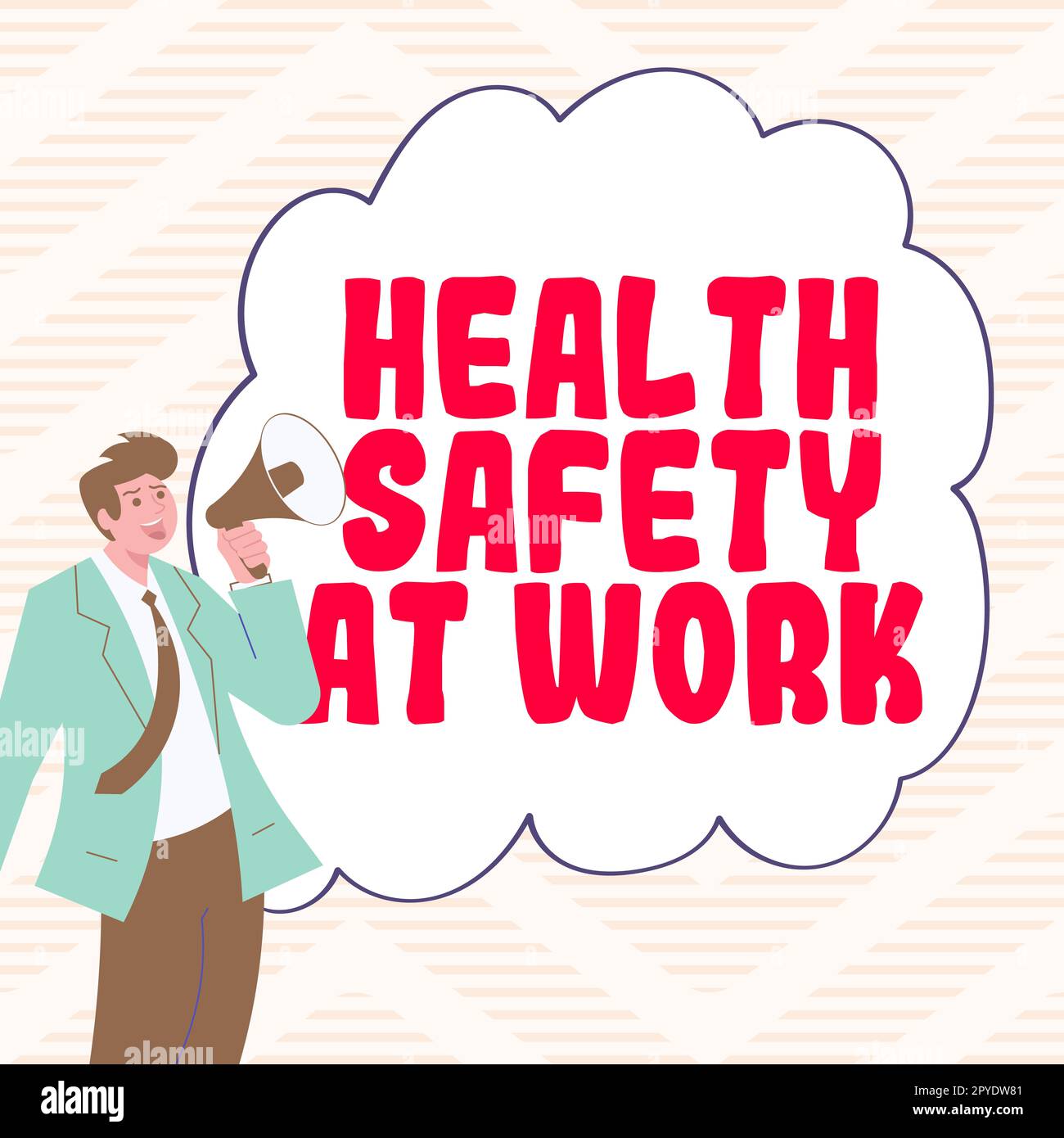 Handwriting text Health And Safety At Work. Business idea Secure ...