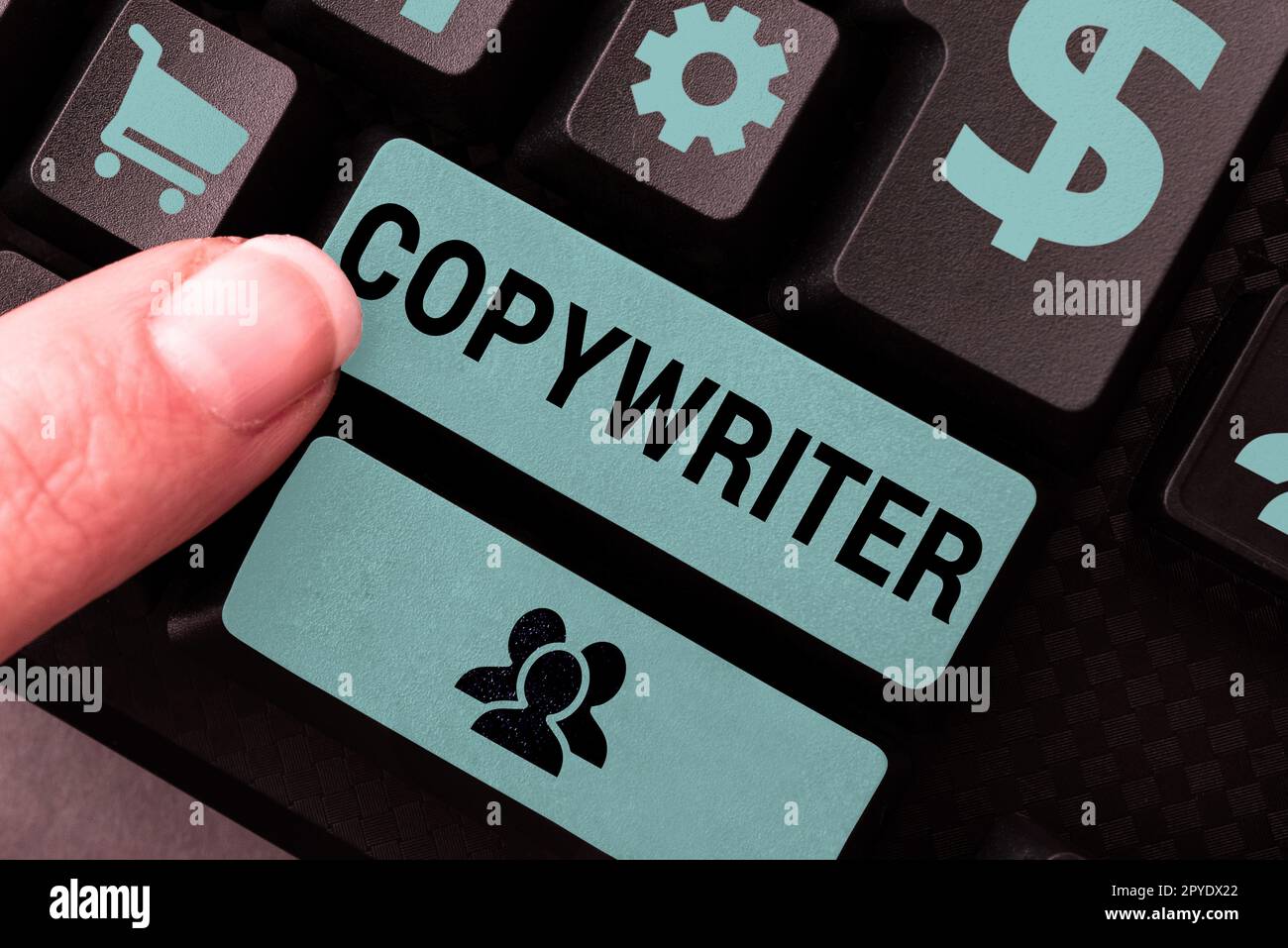 Inspiration showing sign Copywriter. Business approach writing the text ...