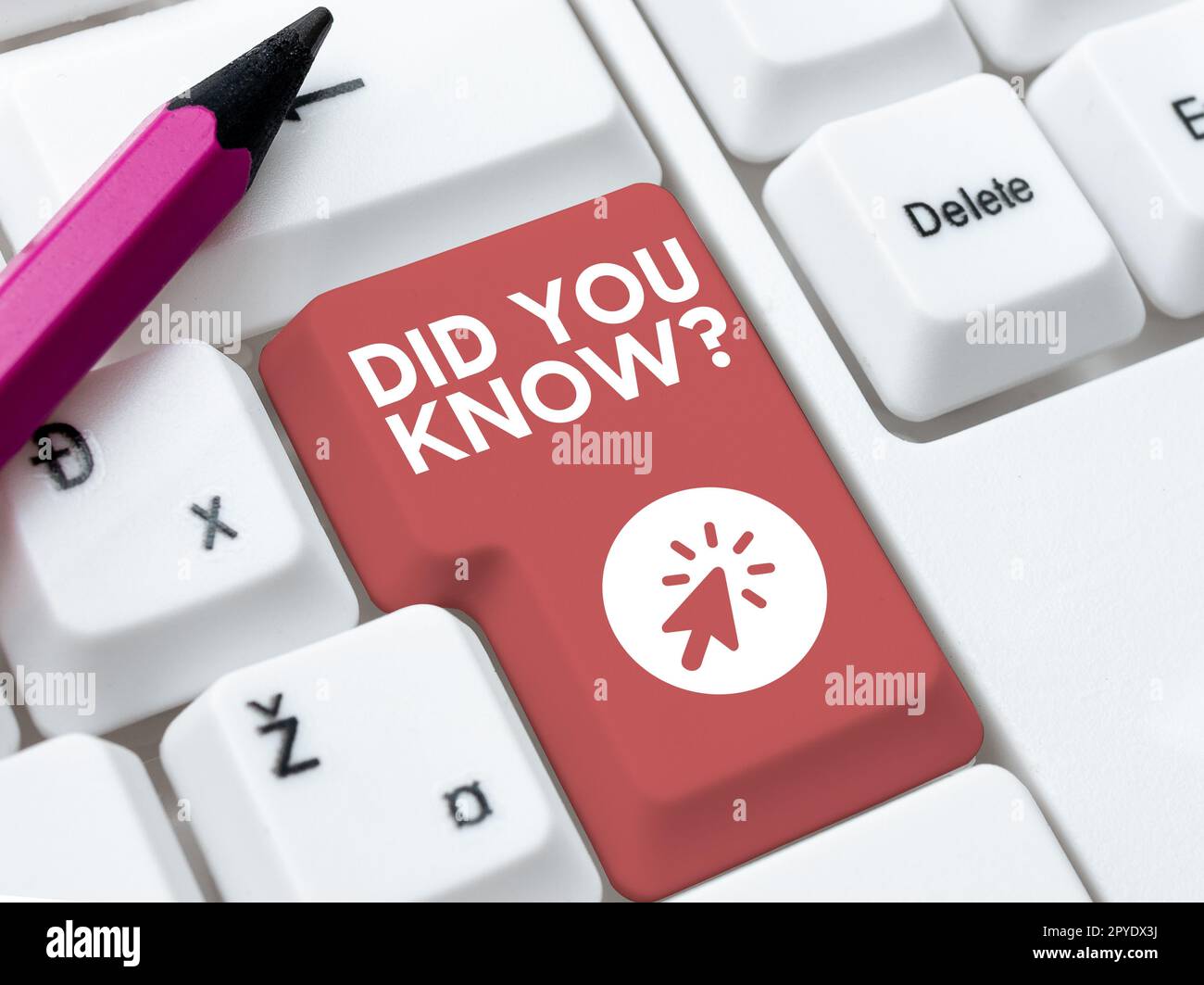 Conceptual display Did You Know. Internet Concept Fun Facts and Figures ...