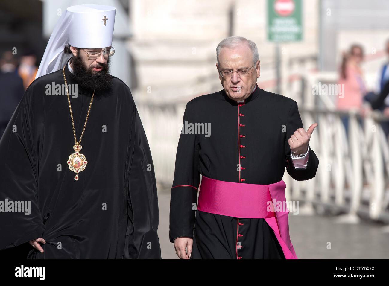 Vatican City, Vatican 3 may, 2023. Metropolitan Antonij of Korsun ...