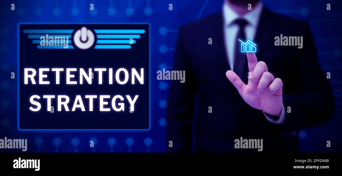 Inspiration showing sign Retention Strategy, Word Written on activities ...