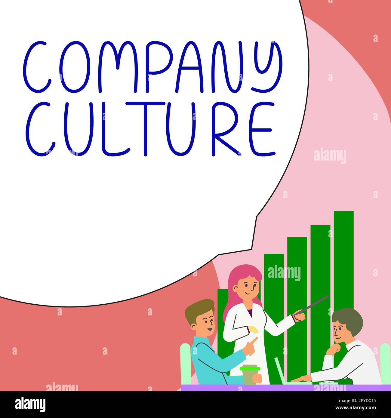 Handwriting text Company Culture. Concept meaning The environment and ...