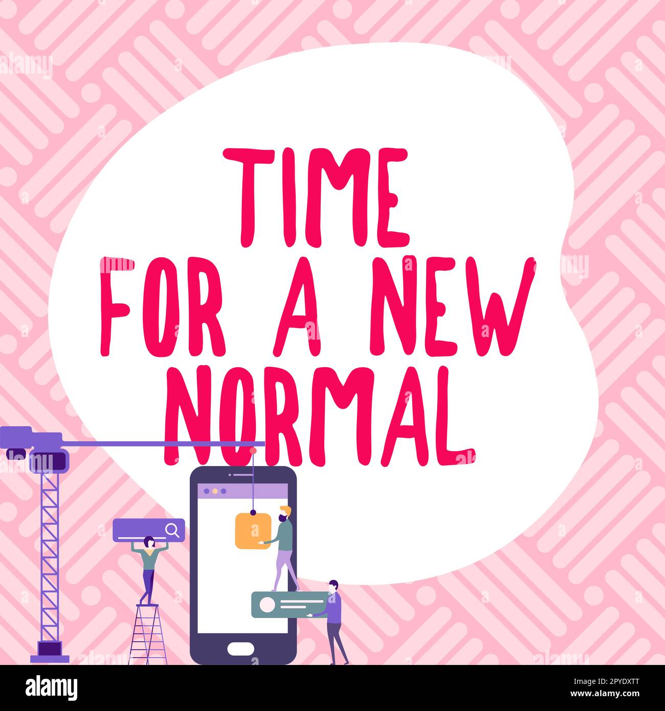 Inspiration showing sign Time For A New Normal. Business approach Make ...