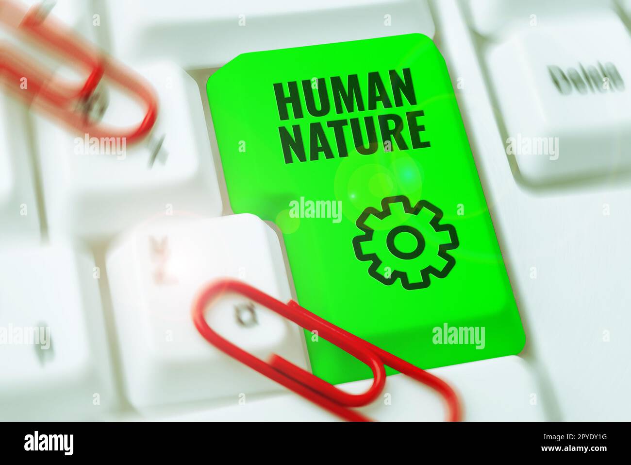 Conceptual caption Human Nature. Business approach psychological ...