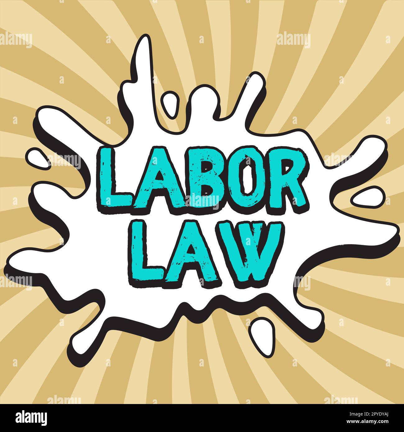 Inspiration showing sign Labor Law. Conceptual photo rules relating to ...