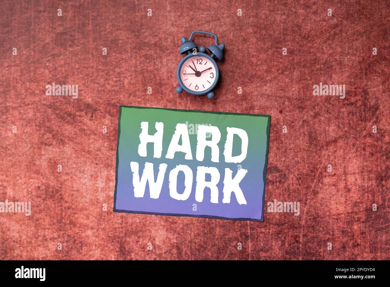 Work hard challenge motivation hand hi-res stock photography and images ...
