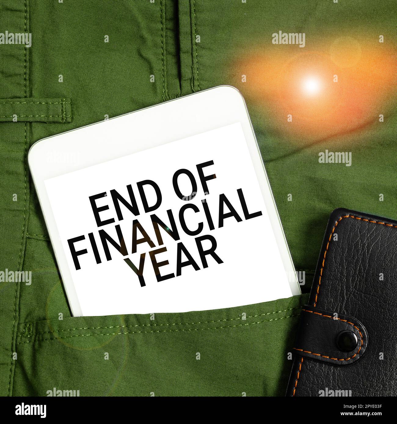 Handwriting text End Of Financial Year. Conceptual photo Revise and ...