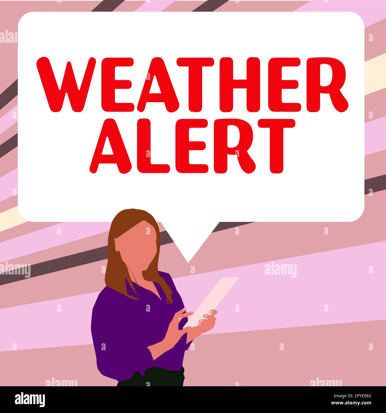 Inspiration showing sign Weather Alert. Business showcase urgent ...