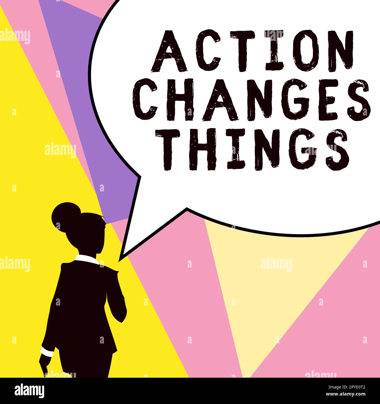 Sign displaying Action Changes Things. Business approach doing ... Sign displaying Action Changes Things. Business approach doing ...
