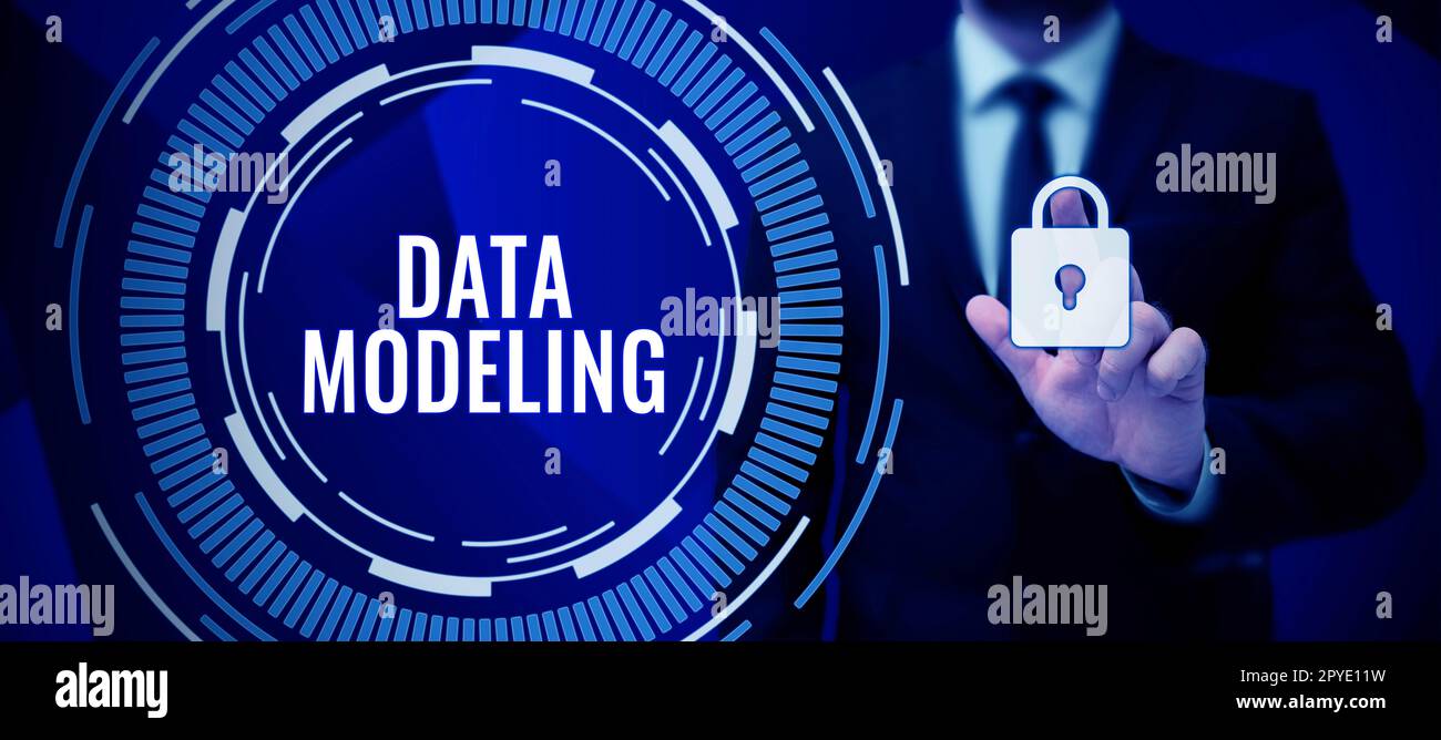 Sign displaying Data Modeling. Word for process of transferring data ... Sign displaying Data Modeling. Word for process of transferring data ...