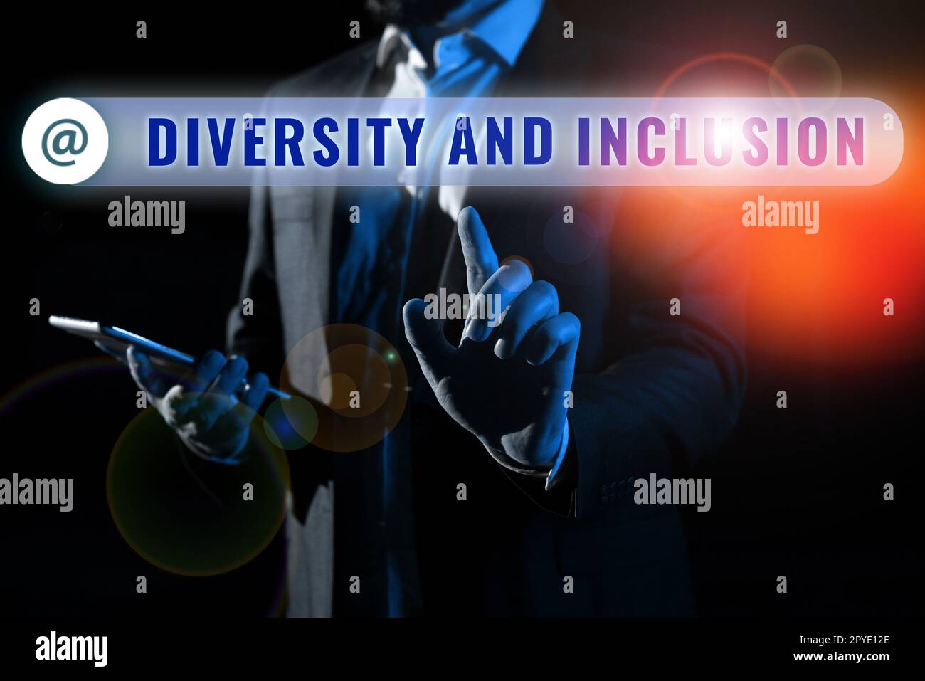 Handwriting text Diversity And Inclusion. Concept meaning range human ...