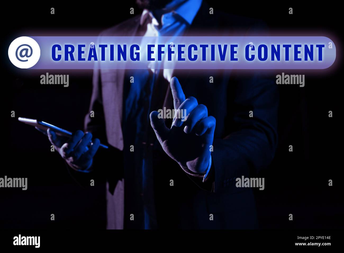 Sign displaying Creating Effective Content. Business approach Valuable ...
