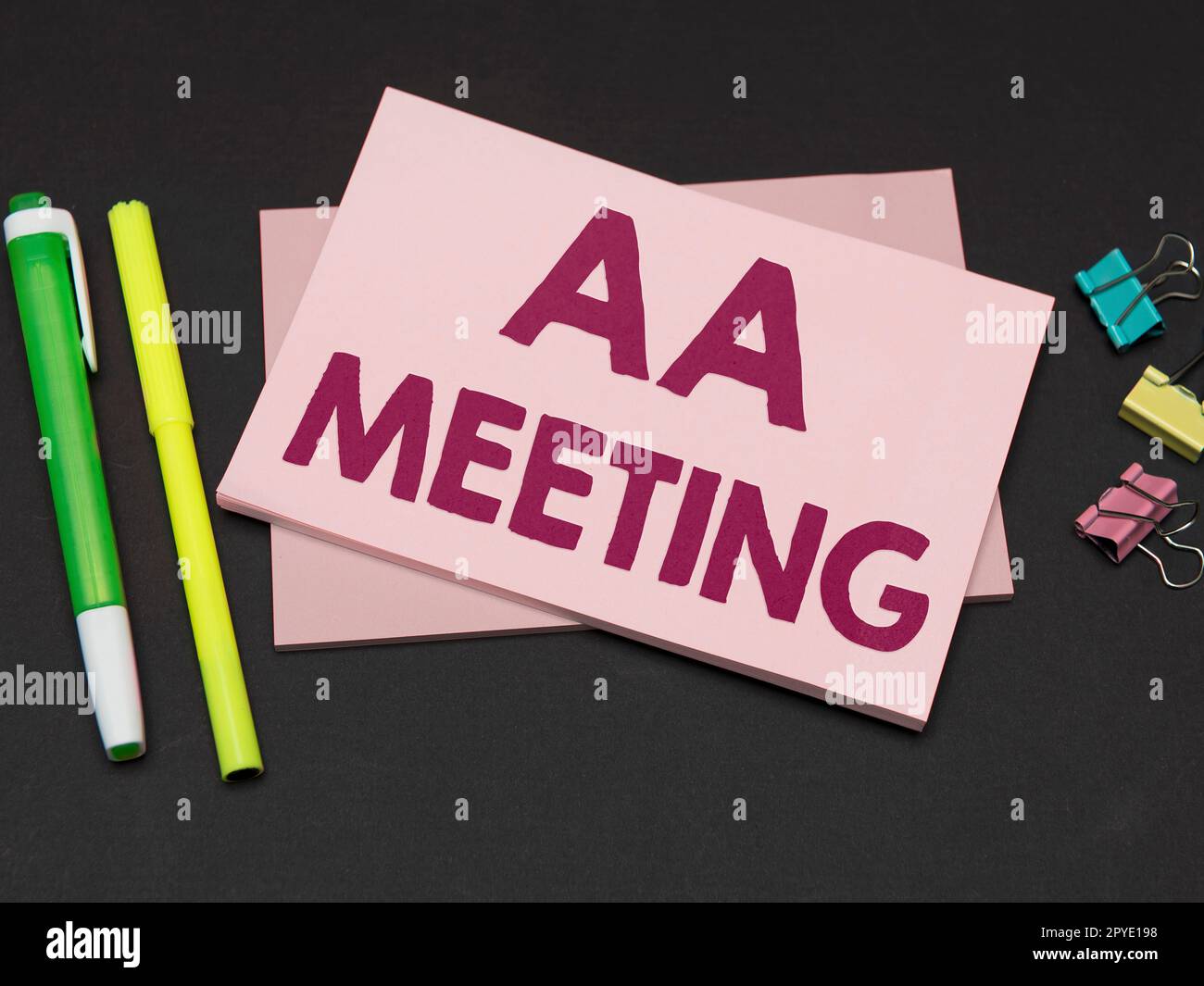 Conceptual display Aa Meeting. Internet Concept gathering of alcohol ...