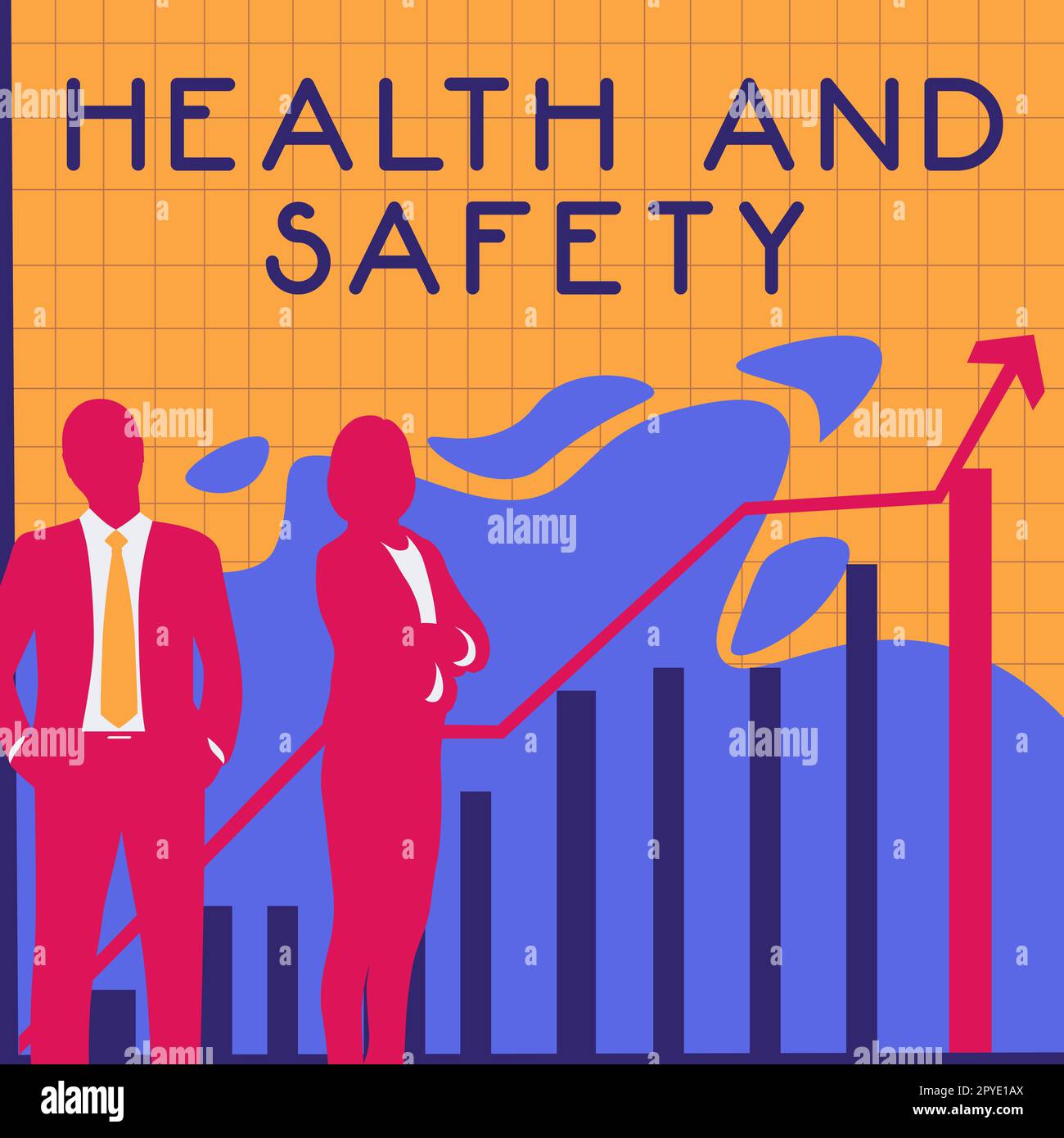 Conceptual display Health And Safety. Business showcase Taking the ...