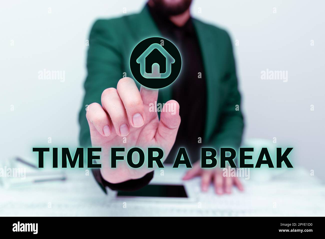 Inspiration showing sign Time For A Break. Word Written on a schedule ...