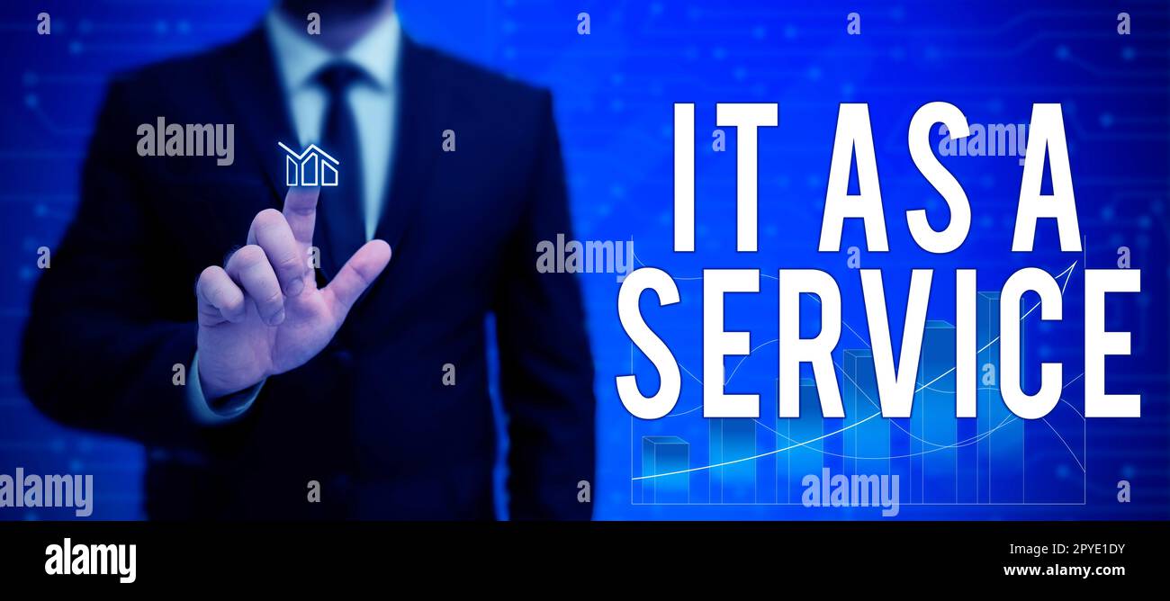 Inspiration showing sign It As A Service. Internet Concept information ...