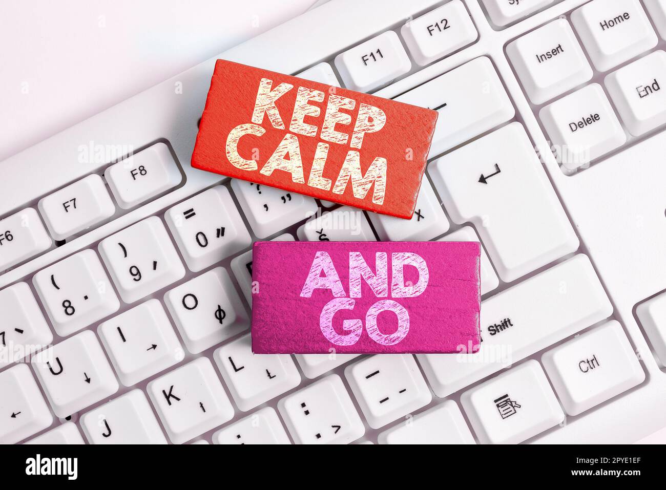 Keep Calm And Go Pink