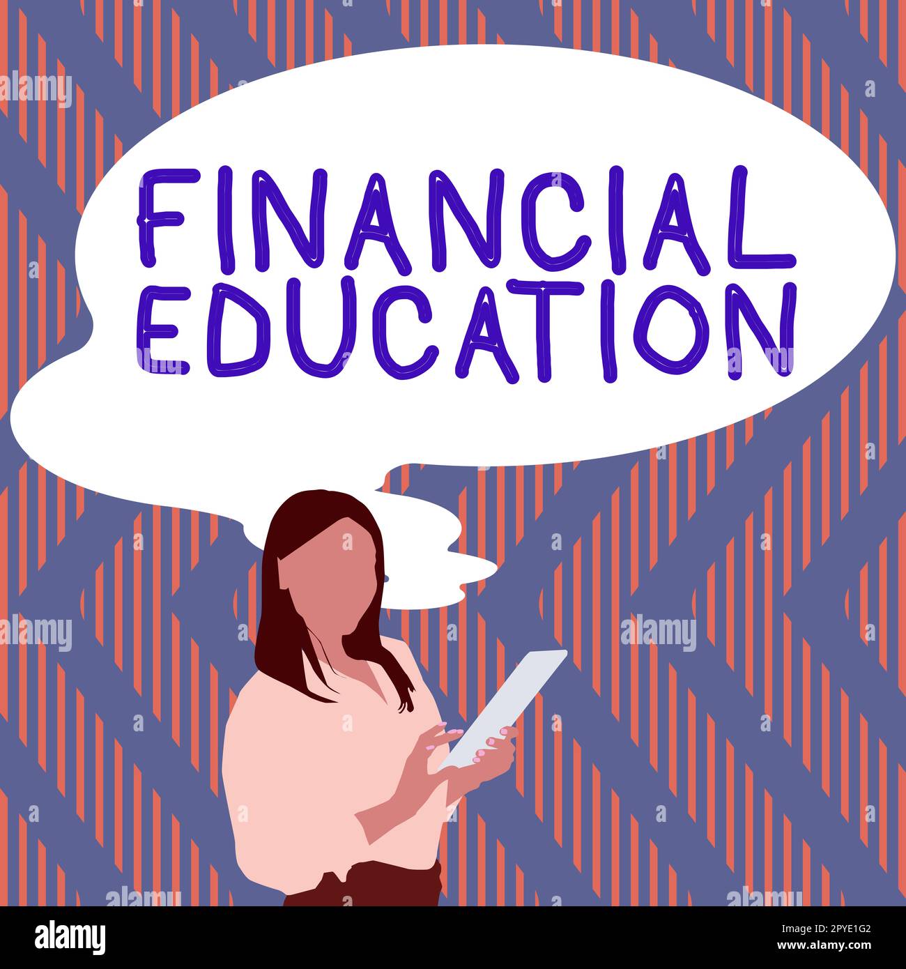 Text showing inspiration Financial Education. Business concept ...