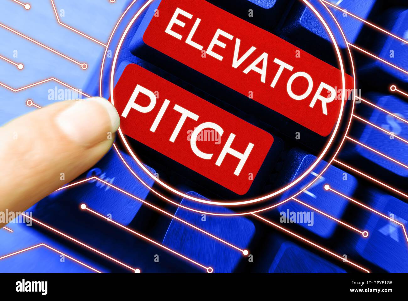 Text sign showing Elevator Pitch. Concept meaning A persuasive sales ...