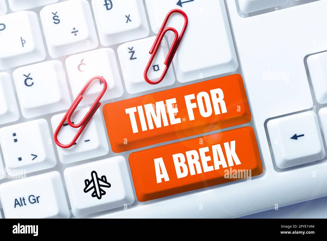 Inspiration showing sign Time For A Break. Business overview a schedule ...