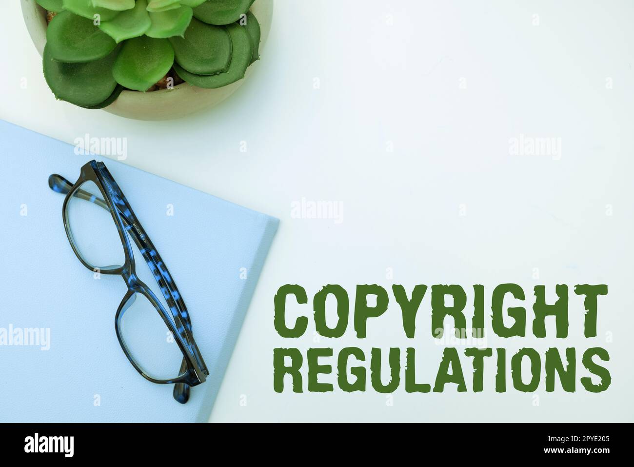 Writing displaying text Copyright Regulations. Business approach body ...