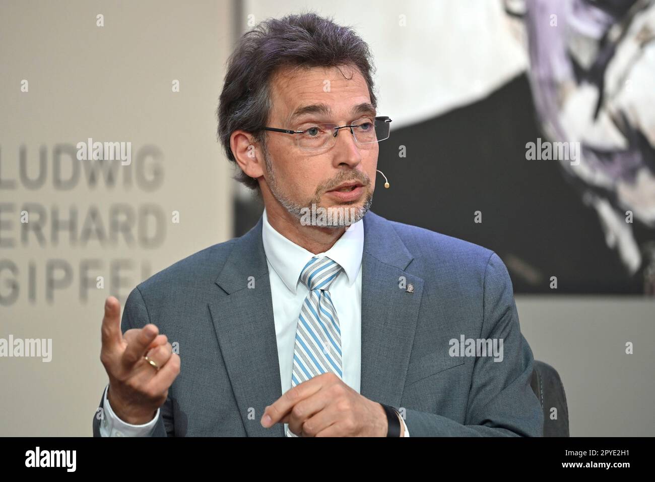 Gmund, Deutschland. 03rd May, 2023. Univ.-Prof. Dr.-Ing. Geralt Siebert, Vice President for ...