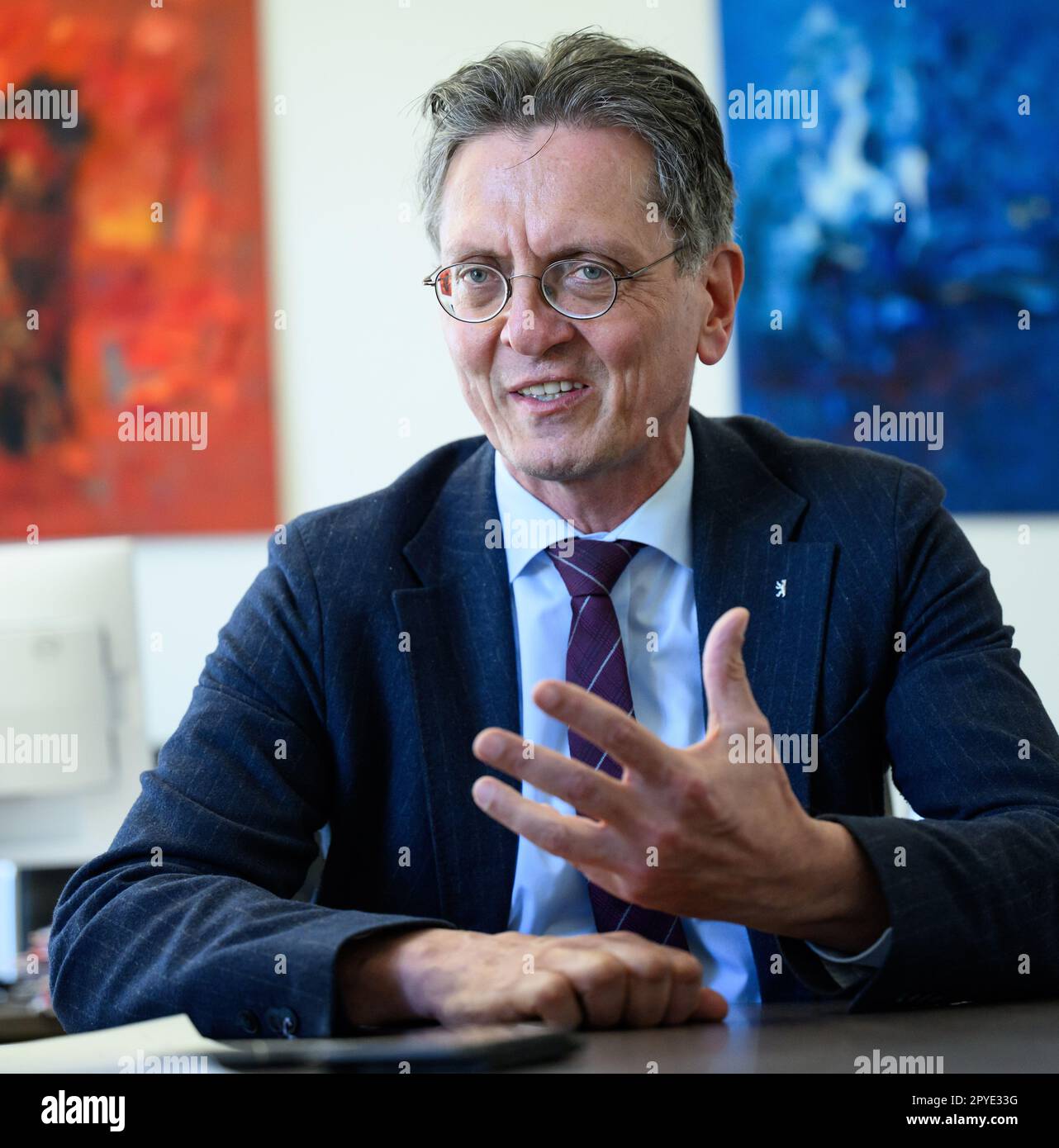 Berlin, Germany. 03rd May, 2023. Christian Gaebler (SPD), Berlin's ...