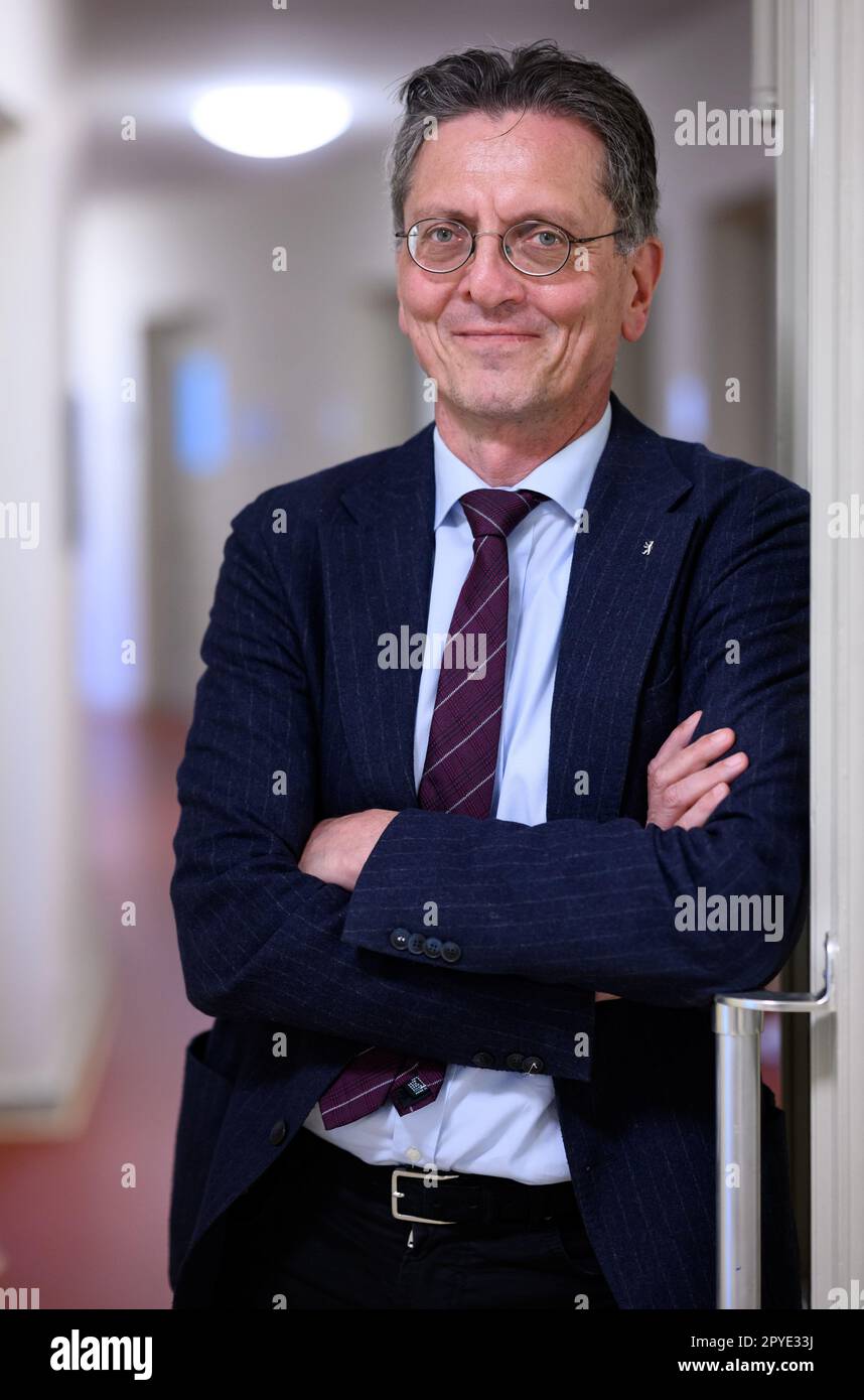 Berlin, Germany. 03rd May, 2023. Christian Gaebler (SPD), Berlin's ...