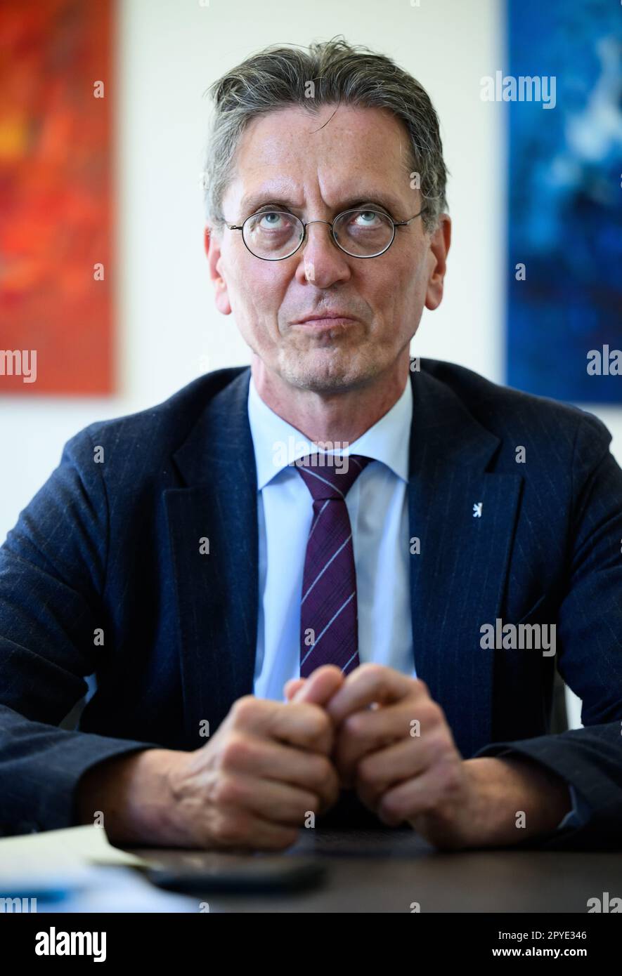 Berlin, Germany. 03rd May, 2023. Christian Gaebler (SPD), Berlin's ...