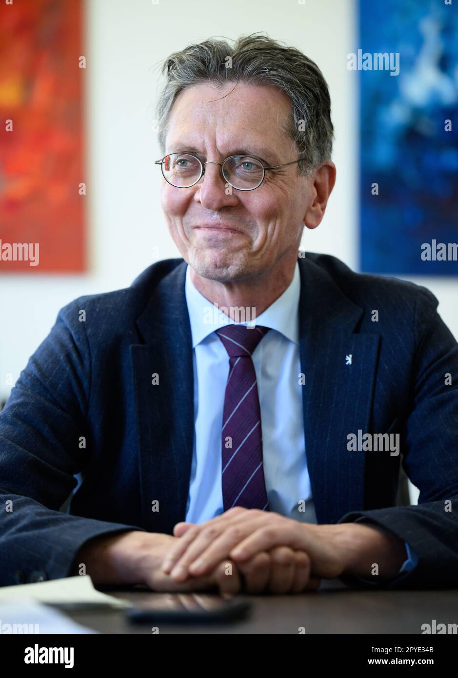 Berlin, Germany. 03rd May, 2023. Christian Gaebler (SPD), Berlin's ...