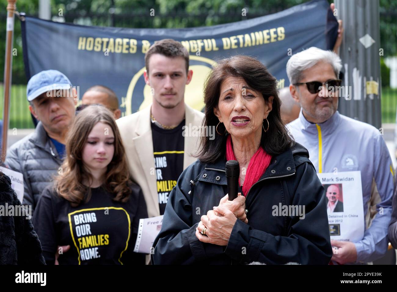 Diane Foley, right, mother of James Foley, who was kidnapped and ...