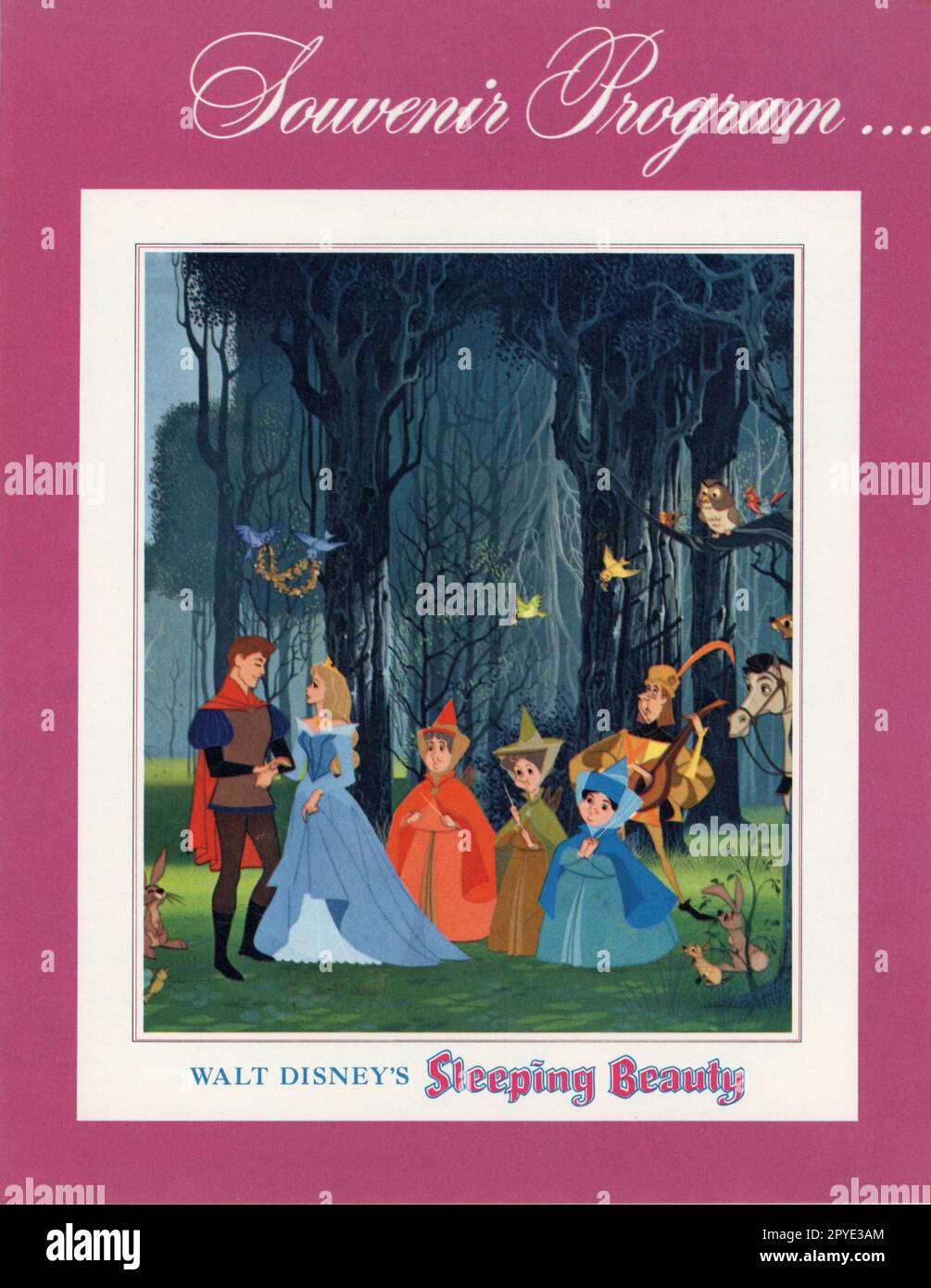 WALT DISNEY'S SLEEPING BEAUTY 1959 supervising director CLYDE GERONIMI ...