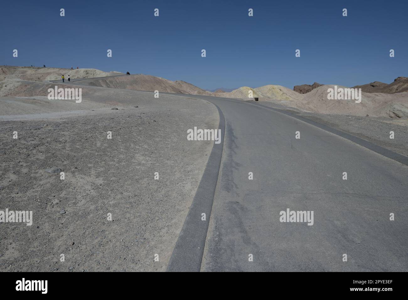 Zabriskie Point is a part of the Amargosa Range located east of Death ...