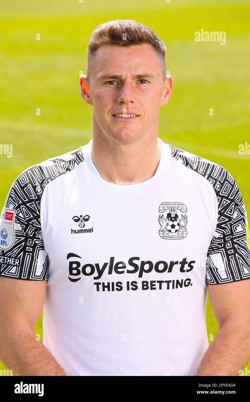 Coventry City goalkeeper Ben Wilson during a Coventry City photocall ...