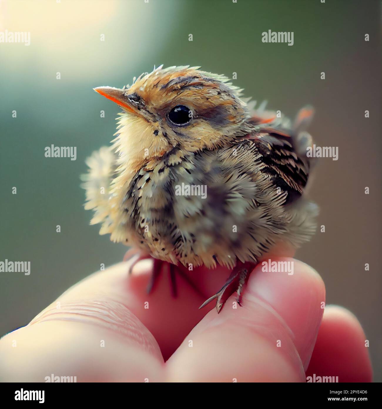 Baby bird illustration hi-res stock photography and images - Alamy