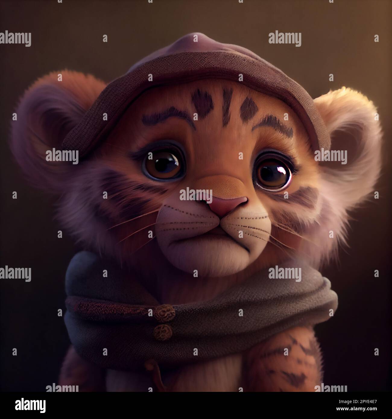 Tiger cub design hi-res stock photography and images - Alamy