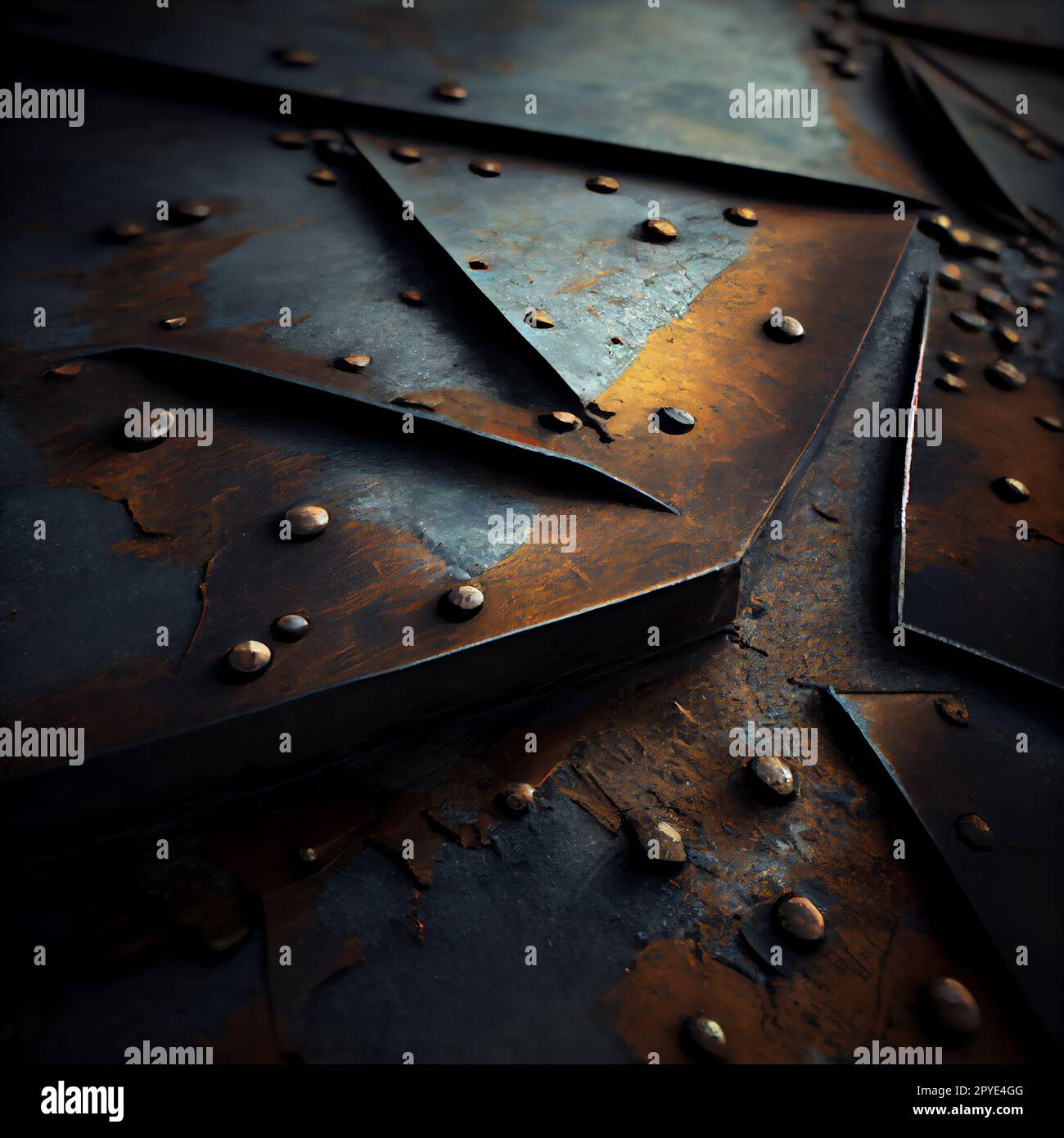 Rivet plates hi-res stock photography and images - Alamy