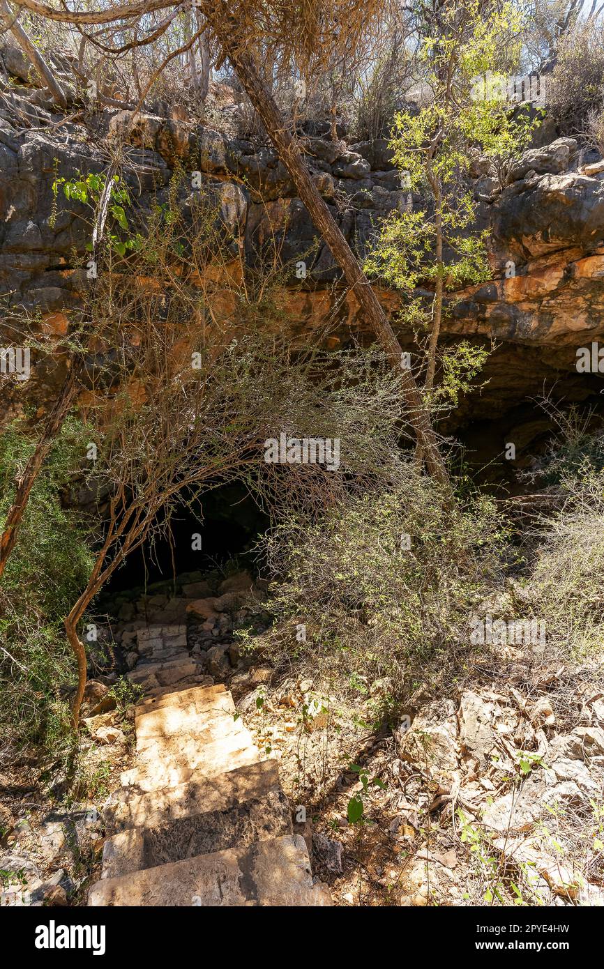 Mitoho Cave, limestone cave system, Tsimanampetsotsa national park ...