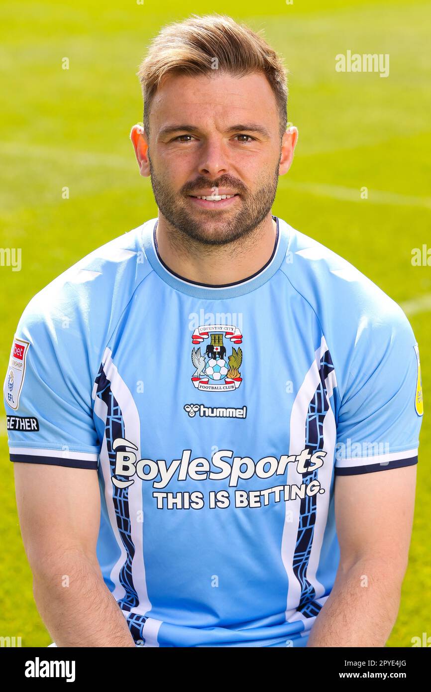 Coventry City's Matthew Godden during a Coventry City photocall held at ...