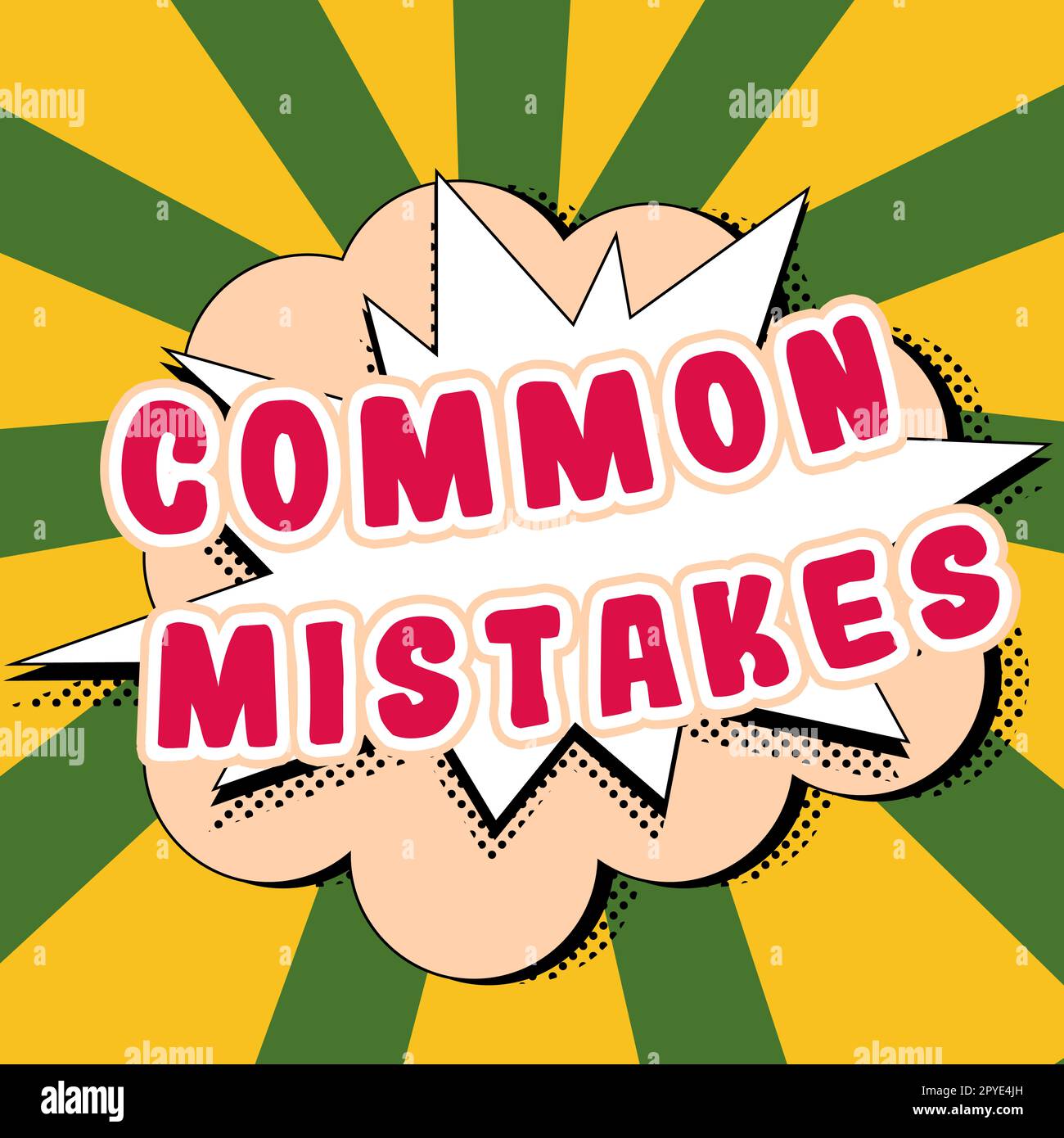 Handwriting text Common Mistakes. Internet Concept actions that are ...