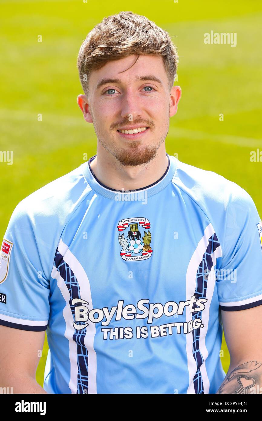 Coventry City's Josh Eccles during a Coventry City photocall held at ...