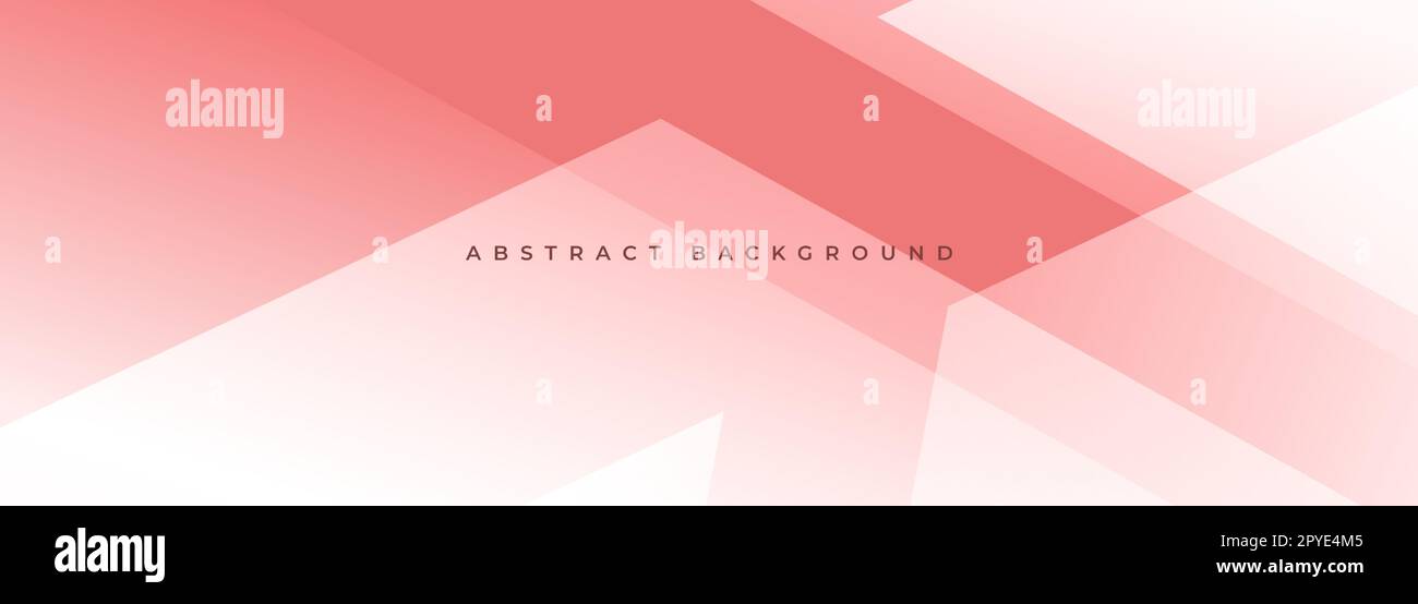 Pastel pink modern abstract wide banner with geometric shapes. Pink ...