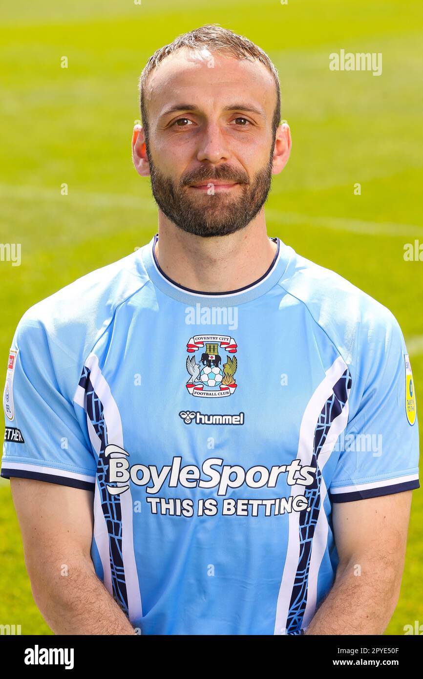 Coventry City's Liam Kelly during a Coventry City photocall held at ...