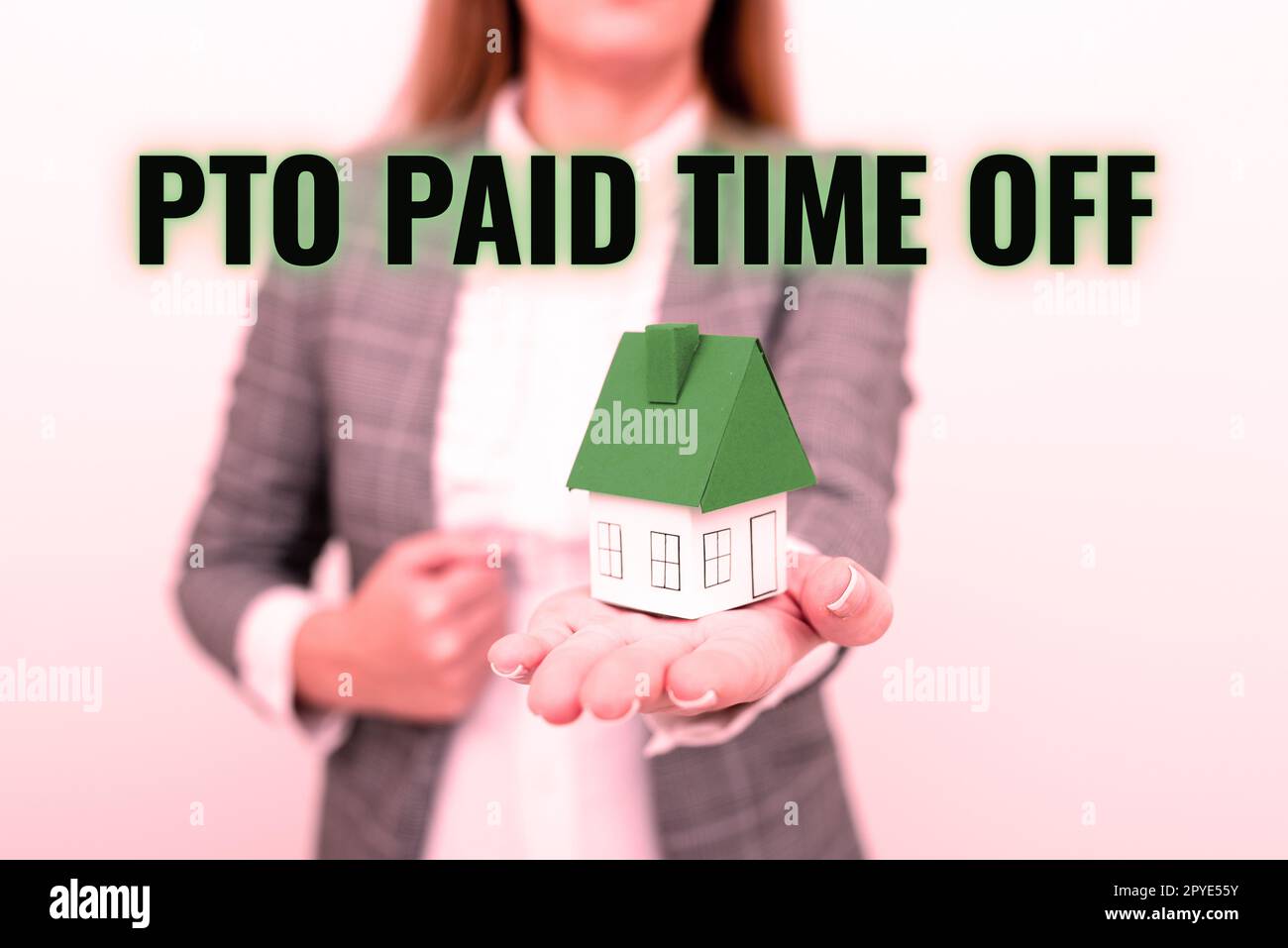 Conceptual display Pto Paid Time Off. Concept meaning Employer grants ...