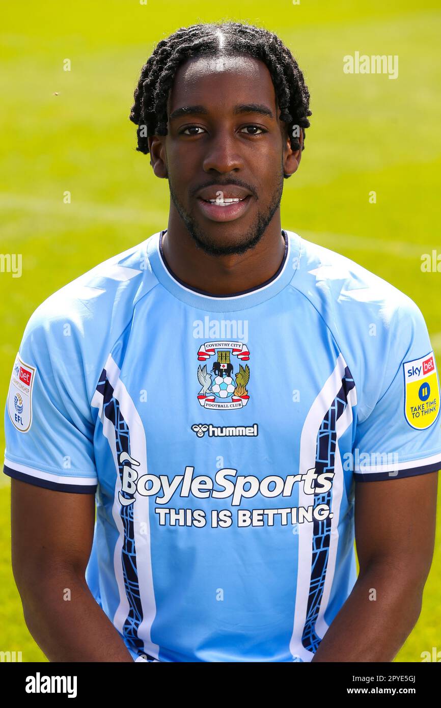 Coventry City's Josh Wilson-Esbrand during a Coventry City photocall ...